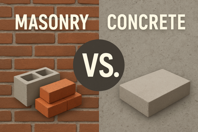 Masonry vs. Concrete - Landscape Solutions RI